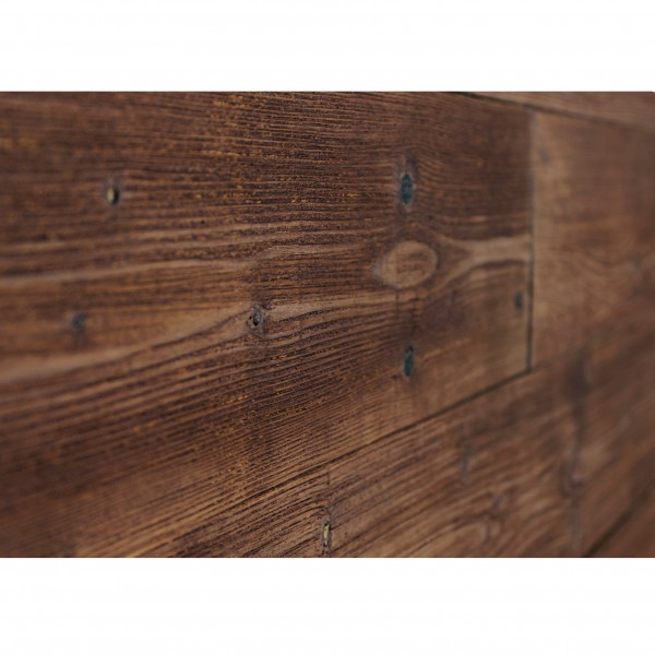 Peel and Stick Dark Brown color reclaimed wood panels 16 Sq Ft / Box