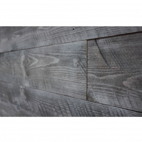 Peel and Stick light Grey color reclaimed wood panels 16 Sq Ft / Box
